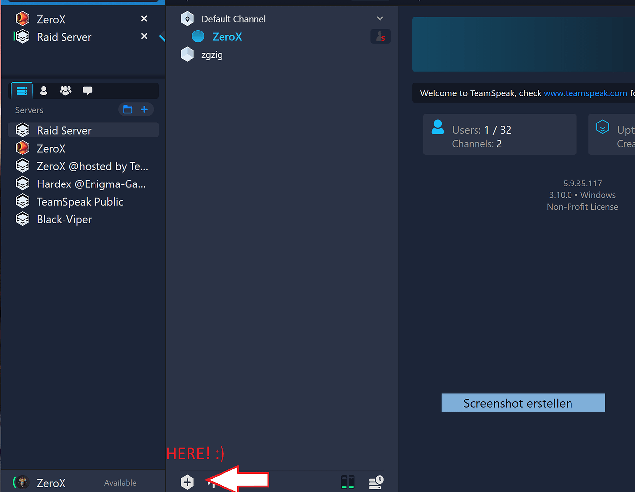 How to make temporary channels? - TeamSpeak Client - TeamSpeak